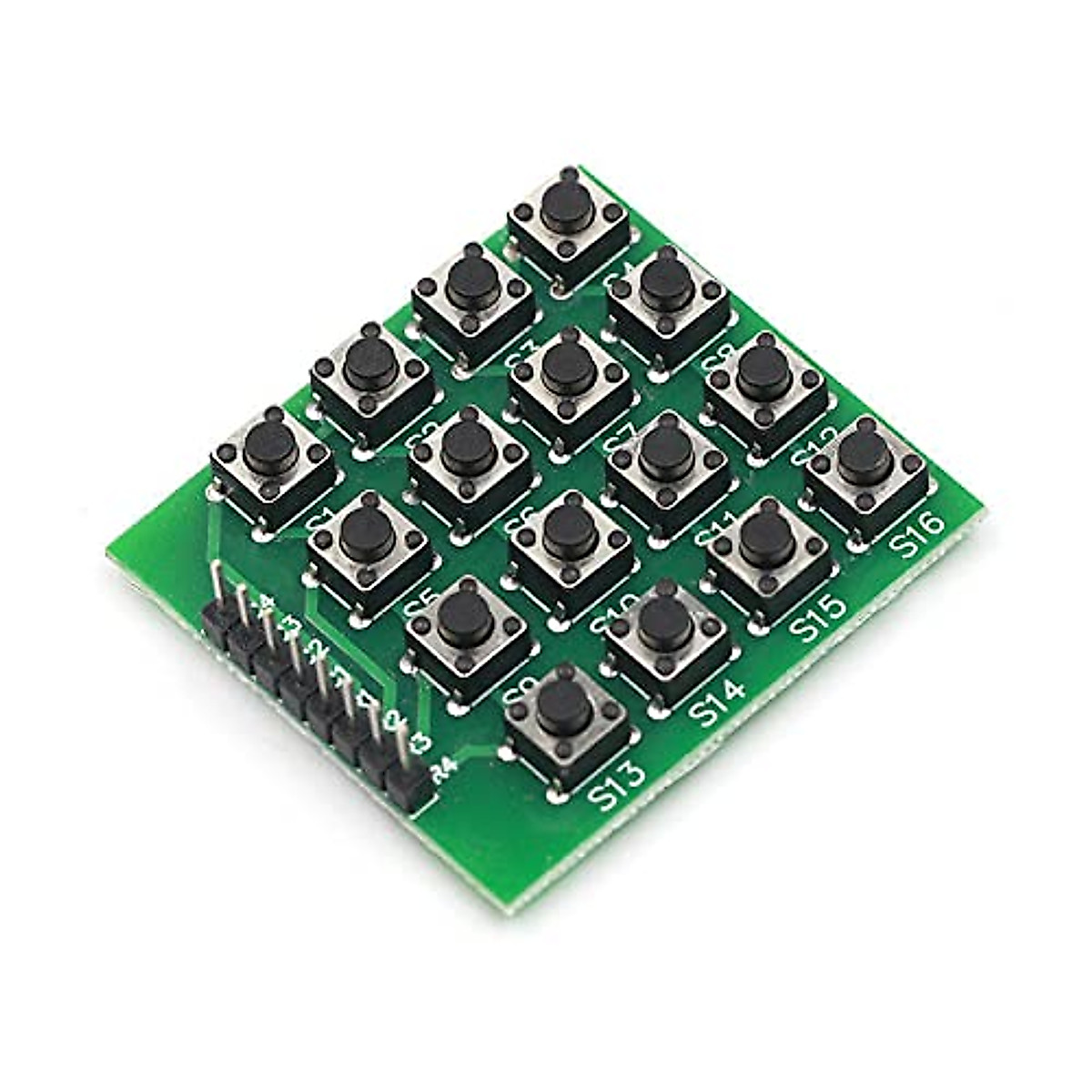 8pin 4x4 4x4 Matrix 16 Keys Button Keypad Keyboard Breadboard Module MCU for arduino DIY Kit