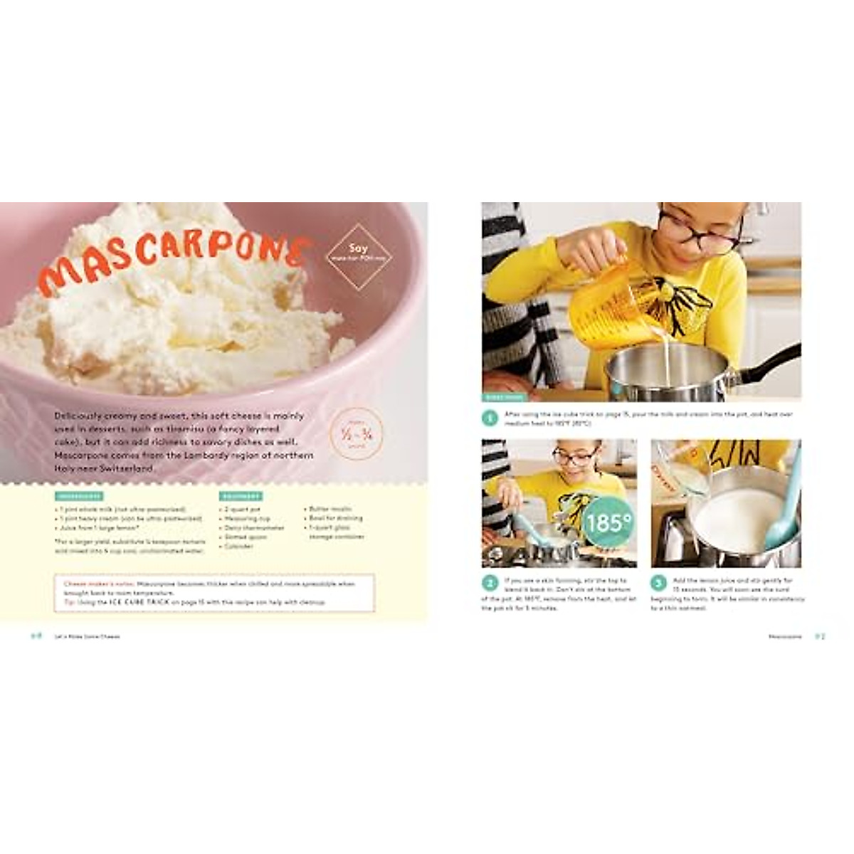 Say Cheese!: A Kid’s Guide to Cheese Making with Recipes for Mozzarella, Cream Cheese, Feta & Other Favorites