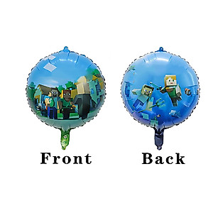 7 foil balloons, birthday party decorations for boys and girls