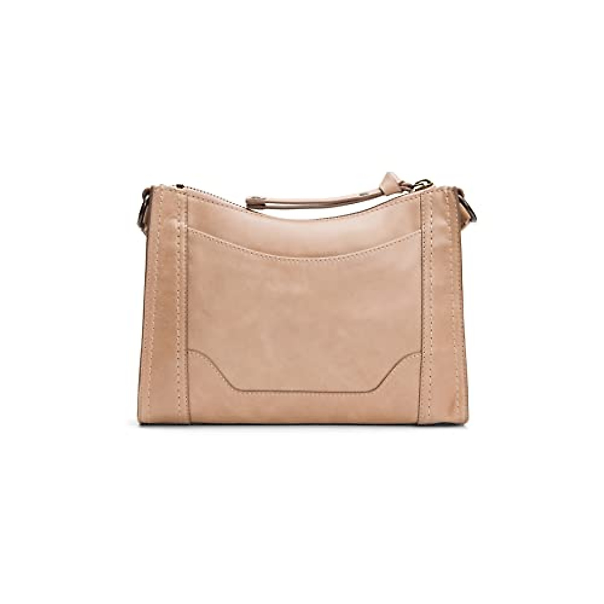 Frye Womens Melissa Studded Floral Zip Crossbody Bag, Evening Rose, One Size US