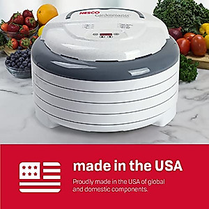 NESCO FD-1040 Gardenmaster Digital Pro dehydrator, For Jerky and Snacks, White