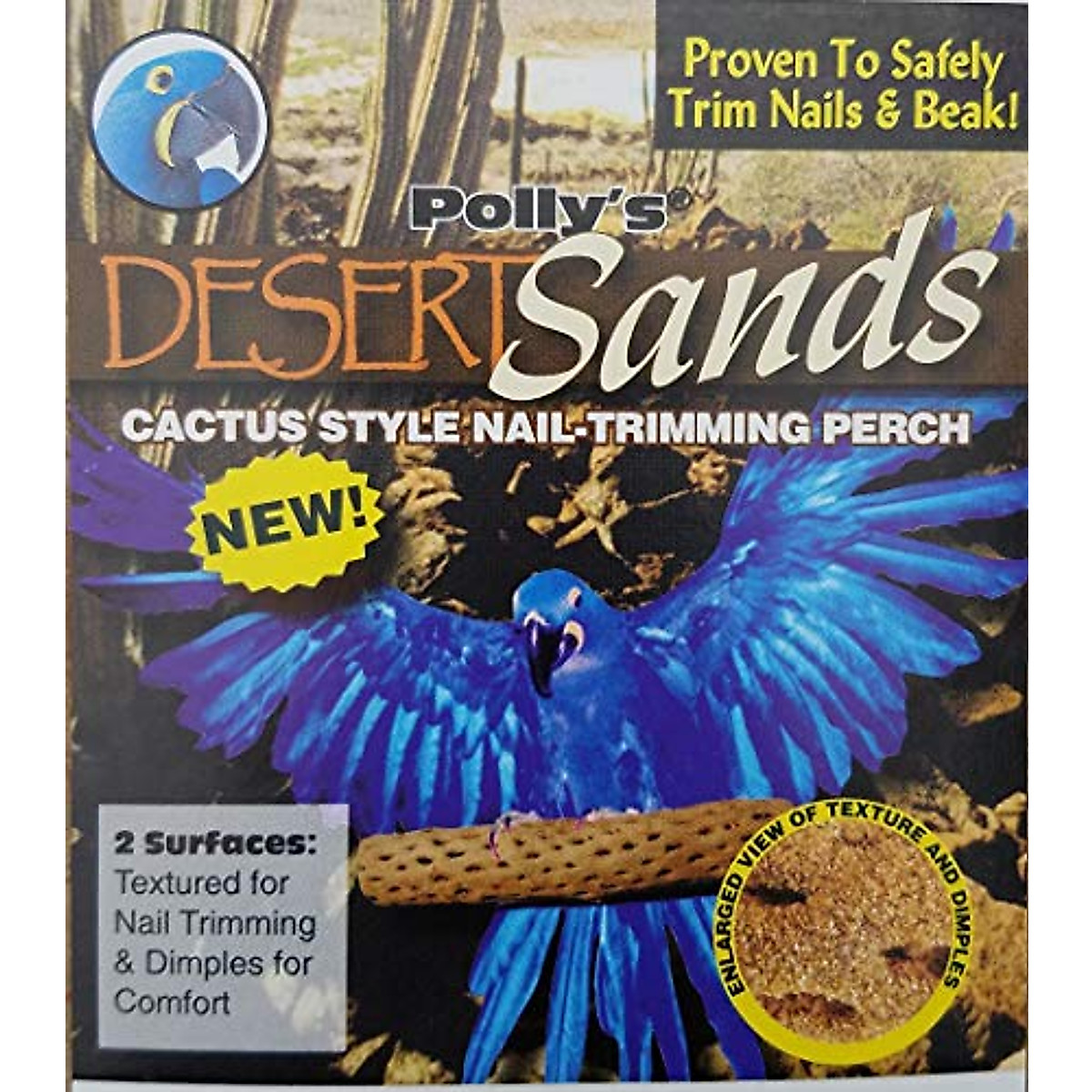 Polly's Desert Sands Bird Perch, Small