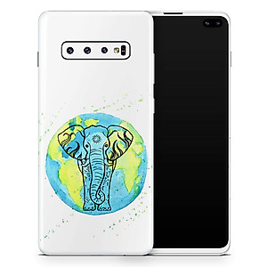 DesignSkinz Worldwide Sacred Elephant Protective Vinyl Decal Wrap Skin Cover Compatible with The Samsung Galaxy S20 (Screen Trim & Back Glass Skin)