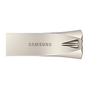 SAMSUNG BAR Plus 32GB - 200MB/s USB 3.1 Flash Drive, Champagne Silver (MUF-32BE3/AM)