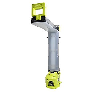 Ryobi P727 One+ 18 Volt 950 Lumen 270 Degree Rotating LED Work Light with Integrated Mounting Hooks (Battery Not Included, Light Only)