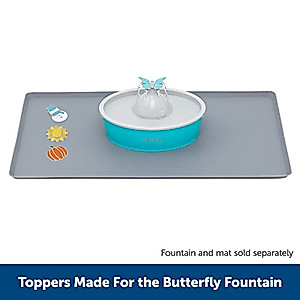 PetSafe Butterfly Fountain Seasonal Toppers 3 Pack - Cat Water Dispenser Accessories - Seasonal Pet Supplies - Includes Sun, Pumpkin, & Snowman Toppers - Celebrate Every Season - Cool & Cute Stuff