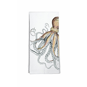 Montgomery Street Octopus Cotton Flour Sack Dish Towel
