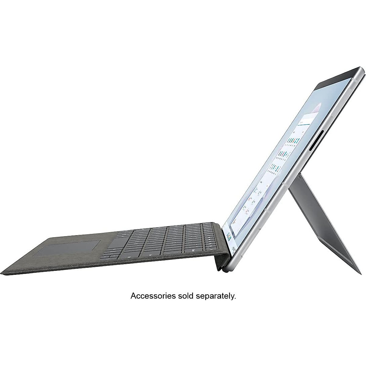Microsoft Surface Pro 9, 13" Touchscreen 2-in-1 Tablet, 12th Gen Intel Core i5-1235U, Intel Iris Xe Graphics, 8GB DDR5 RAM, 1TB SSD, Windows 11 Pro, Platinum, Device Only, with MTC Stylus Pen