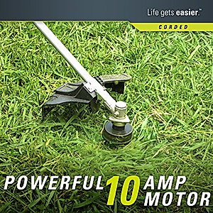 Greenworks 10 Amp 18-Inch Corded String Trimmer (Attachment Capable), 21142