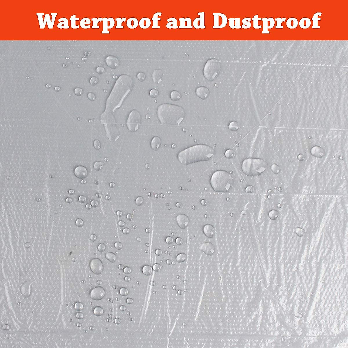 uyoyous 6 Rolls Plastic Painting Film, 9 x 67 ft Pre Taped Masking Paper, Plastic Masking Film, Tape and Drape Painters Paper Rolls for Automotive Furniture Painting Covering