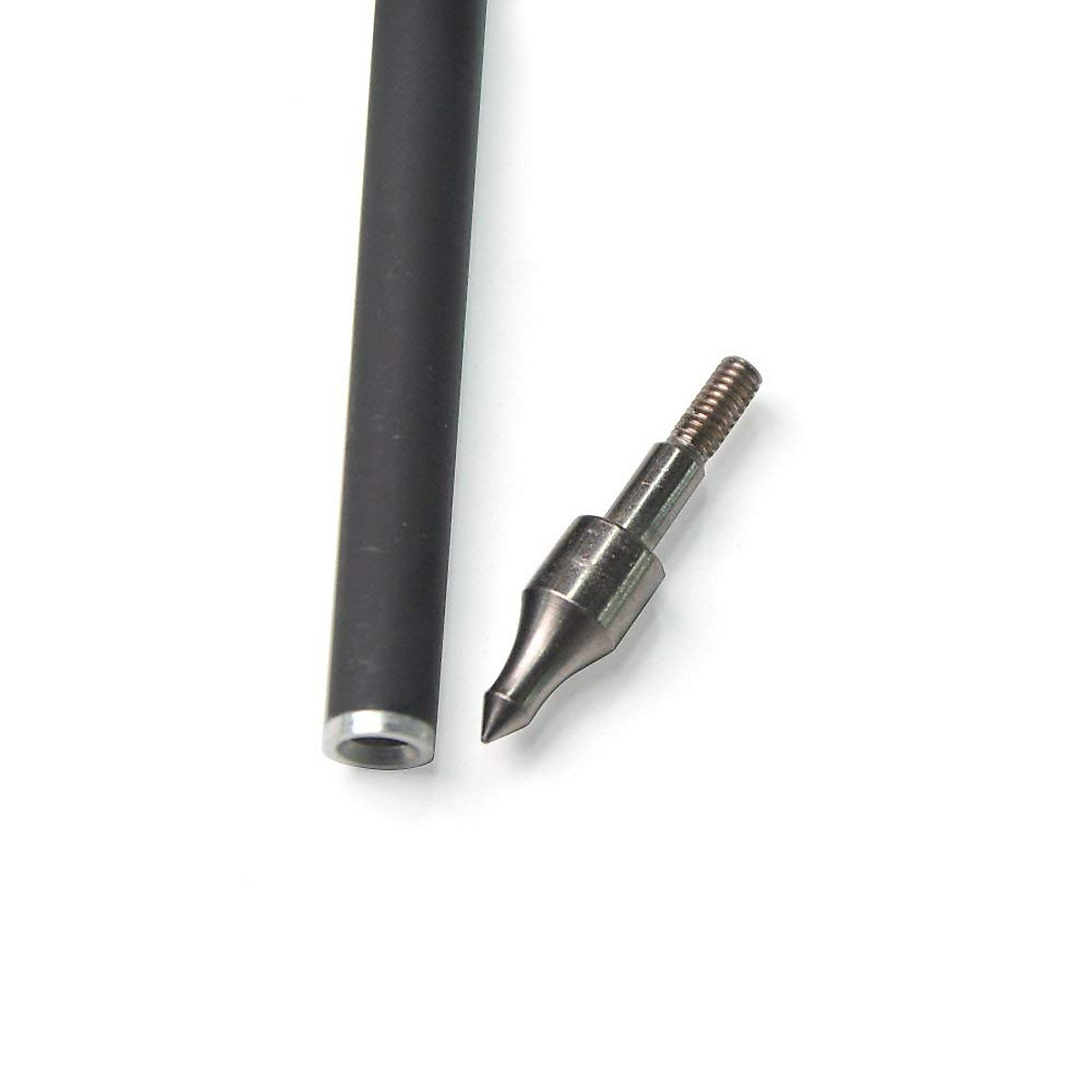 AMEYXGS 16/17/18/20/22 Inch Crossbow Carbon Arrow Crossbow Bolts Arrows Competition Hunting with Replaceable Screw-in Arrow and Parablic Shape Feather 12 Pack (Orange 17 inch)