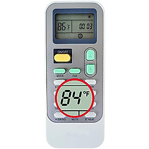 CHOUBENBEN Replacement for Air Con Air-Con Hisense Air Conditioner Remote Control DG11J1-72