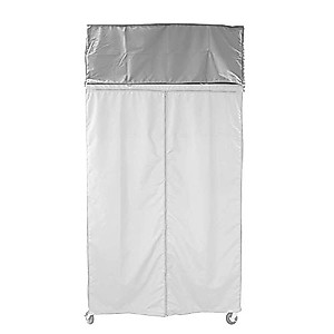 Storage Shelving Top Cover, Extend Coverage for Items on Top of Your 5-Shelf Unit 48" Wx18 Dx18 H Easy View One Side See Through Panel (Top Cover Only)…