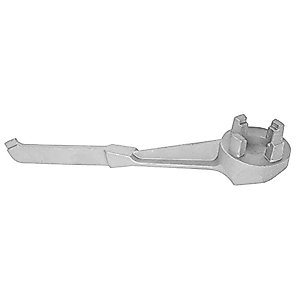 Grcfumo Oil Drum Bung Wrench, Aluminum Drum Wrench, Barrel Opener Tool for Opening Lid of 10 15 20 30 55 Gallon Standard Plug