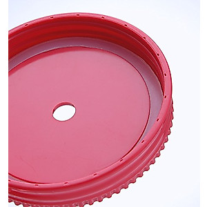 Cupture Double Wall Insulated Plastic Mason Jar Tumbler Mug with Striped Straws - 20 oz, 3 Pack