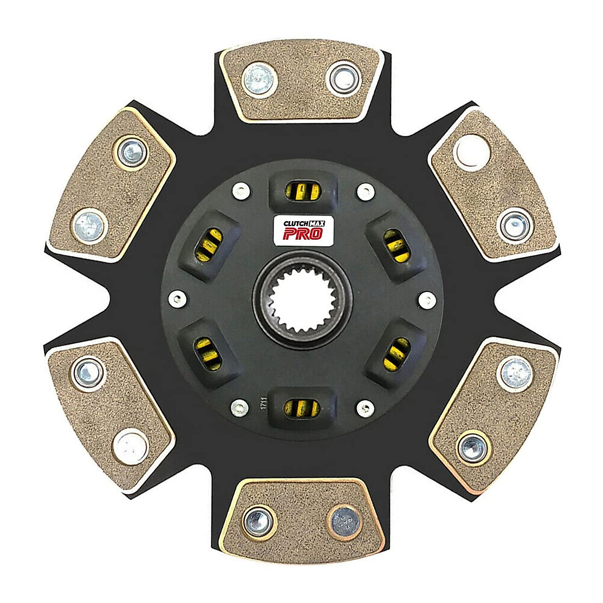 ClutchMaxPRO Performance Stage 3 Clutch Disc Plate with Alignment Tool Compatible with 1991-1995 Toyota Previa 1995-2004 Tacoma SR5 2.4L 2RZFE 2WD 4WD (CPLC56024R3DEAT-16076-ST3)