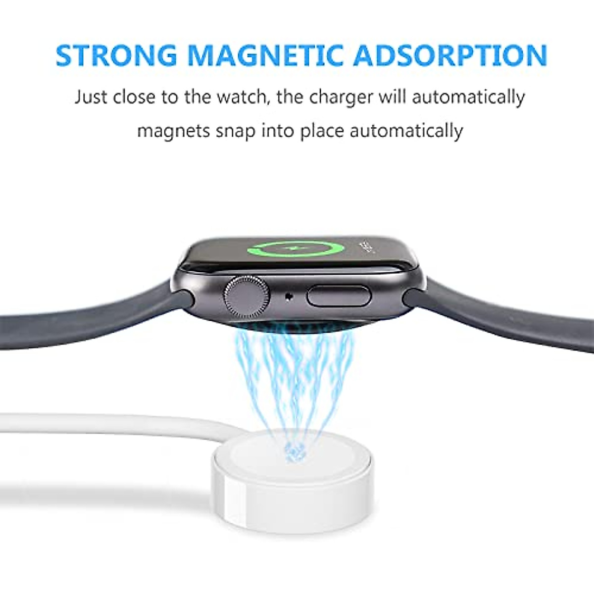 Apple Watch Charger, 20W USB C Fast Charging for Apple Watch Ultra Series 7 8 [3.3FT] iWatch Magnetic Cable Cord with PD Fast Wall Charger Upgrade for Apple Watch Series 8 7 SE 6 5 4 3 2 1