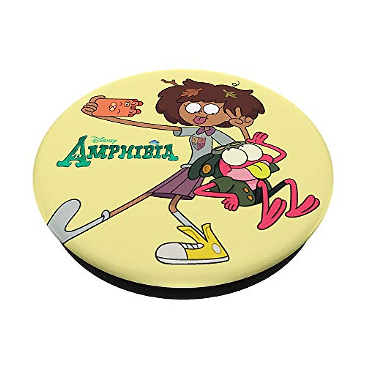 Disney Channel Amphibia Anne and Sprig PopSockets PopGrip: Swappable Grip for Phones & Tablets