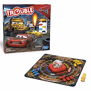 Hasbro Gaming Cars 3 Trouble Board Game