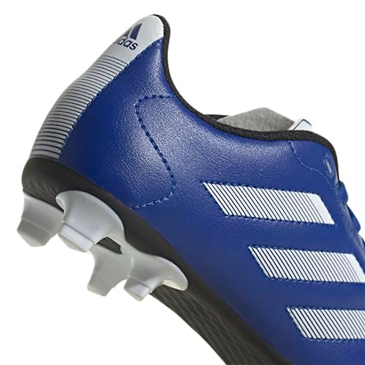 adidas Goletto Firm Ground Soccer Shoe, Team Royal Blue/White/Black, 6 US Unisex Big Kid