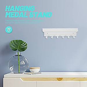 BESPORTBLE Medals Hanging Rack Iron Hook Medal Hanger Wall Mount Medal Hanging Rack Medal Display Hook Home Decor Wall-Mounted Medal Bracket