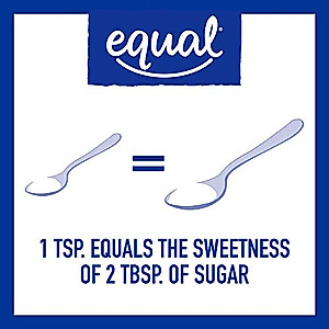 EQUAL 0 Calorie Sweetener, Granulated Sweetener, Sugar Substitute, Zero Calorie Sugar Alternative, Sugar Alternative, 1 Pound Bulk Bag (Pack of 6)
