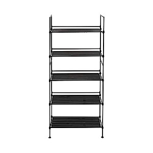 Neu Home Espresso 5 Tier Wide Free Standing Shelf