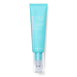 TULA Skin Care Prime of Your Life Smoothing & Firming Treatment Primer - Skincare-first treatment primer that delivers a plumped up, radiant soft focus finish, 1 fl. oz.
