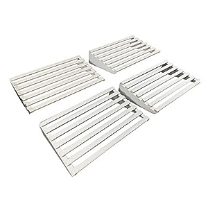 TPSHKE Greenhouse Shelves, 4-Pack 23.62x15 inch Heavy Duty Greenhouse Shelf Kits, White