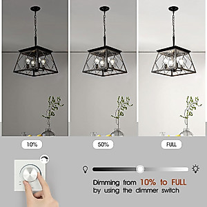 Dimmable A19 Clear LED Light Bulbs 60W Equivalent, 6W, 5000K Daylight Cool Light for Table Lamp Floor Lamp Bathroom Vanity Outdoor Wall Light Fixture, CRI85+, 750LM, E26 Base, 6Packs