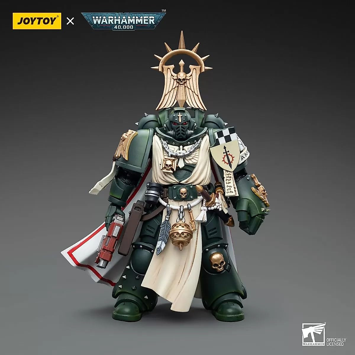 JoyToy Warhammer 40K: Dark Angels Master with Power Fist 1:18 Scale Action Figure