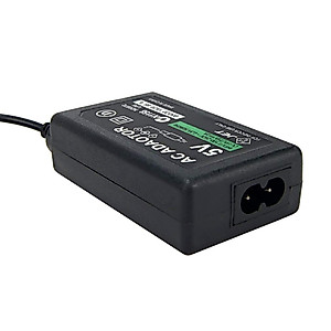 PSP Charger,TFSeven 5V 2A AC Wall Charger Compatiable for PSP Battery PSP-110 Sony Playstation 1000 1001 PSP Slim & Lite PSP-S110 2000 2001 3000 3001 Replacement AC Adapter