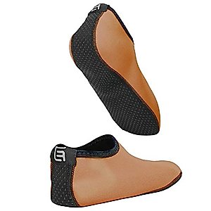Water Socks for Women - Extra Comfort - Protects Against Sand, UV, Rocks/Pebbles - Easy Fit Footwear for Swimming, Volleyball, Snorkeling, Sailing, Surfing, Yoga