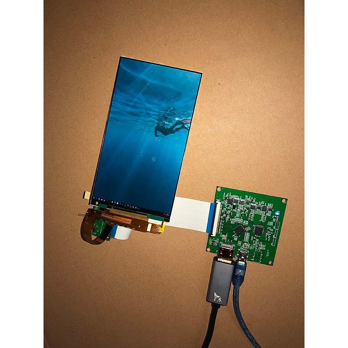 Electric Magic 6 inch Light Curing Display Kit HDMI to MIPI Plus 2K LCD Screen