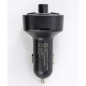 RIWUSI Bluetooth FM Transmitter for Car, [Upgraded Type-C] PD 30W Quick Charging Bluetooth Car Adapter with Hands-Free Calling, Wireless FM Radio Receiver Music Player/Car Kit Support SD Card & USB