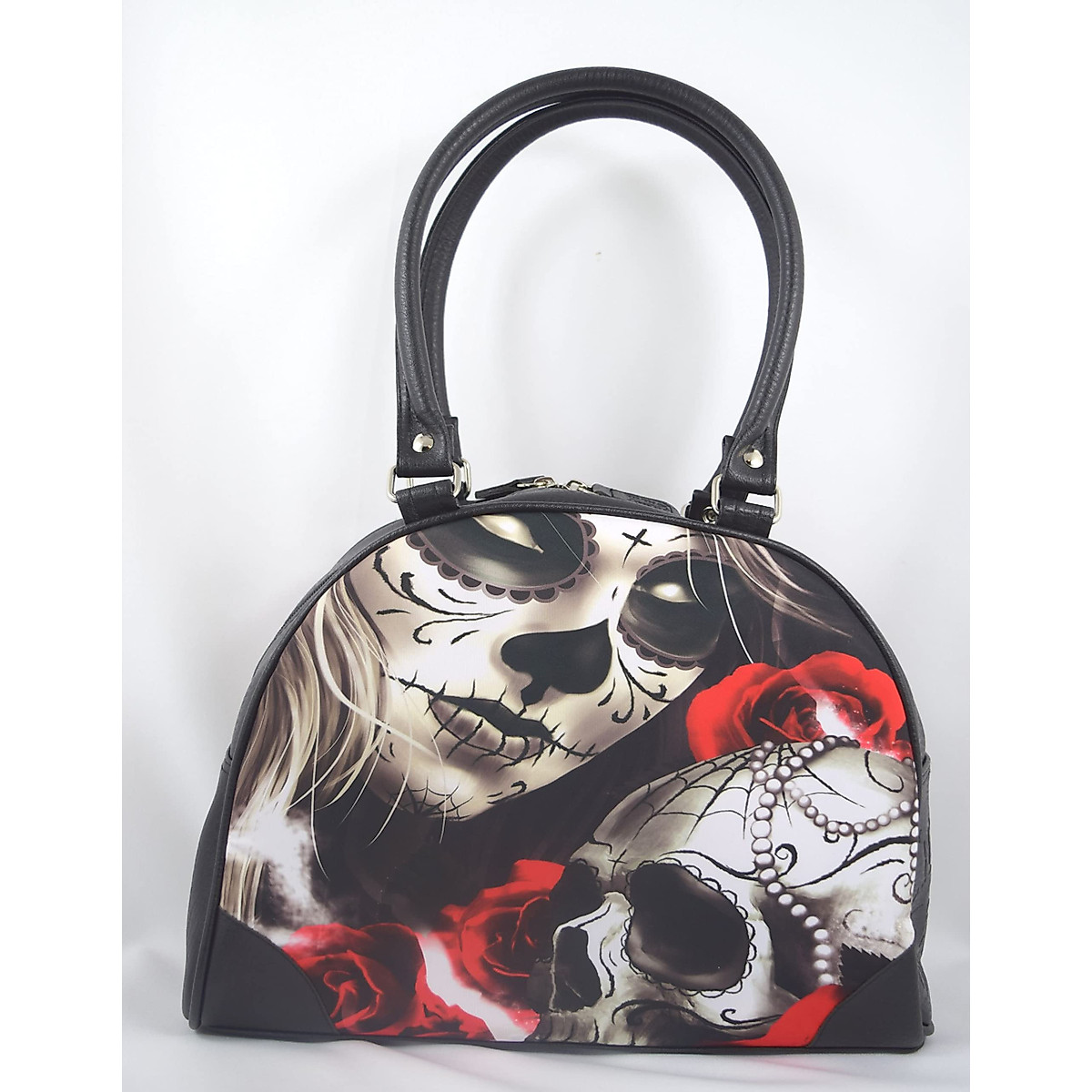 Liquorbrand Bowling Bag Women's Purse Eternal Bliss (Black/Black)