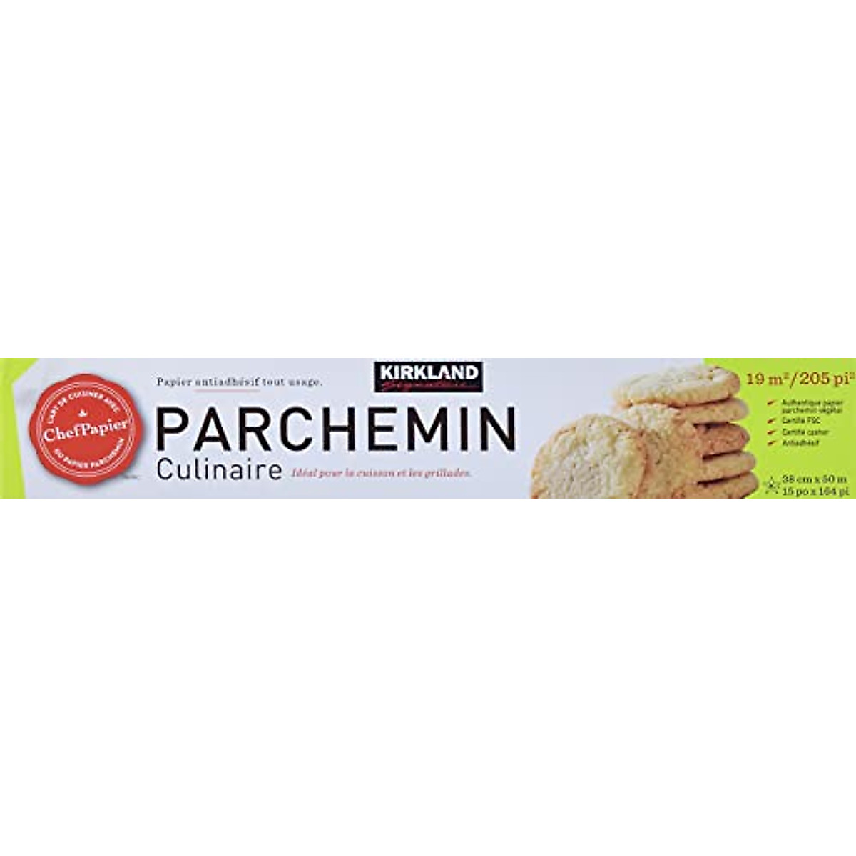 Kirkland Signature Non Stick Parchment Paper 2 pack