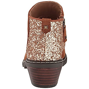 Sam Edelman Girls Pryce Mini Ankle Boot Frontier Brown/Jute 2 Medium