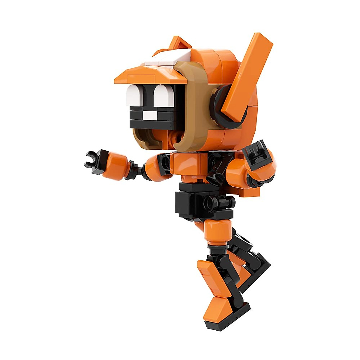 BUILDIFY Love K-VRC Death Robot Building Toys Set for Kids, Boys, Girls and TV Fans; Comedy Anime Collection Smart Future Robot Action Figure Model Toys Cat Head Robot Building Blocks.142 Pieces