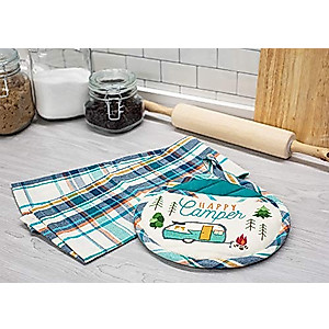 Happy Camper Potholder Gift Set