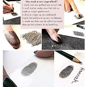 Molywoo Personalized Fingerprint Rings for Women Tiny Dainty Fingerprint Heart Ring Customized Jewelry for Mother Gift (7)