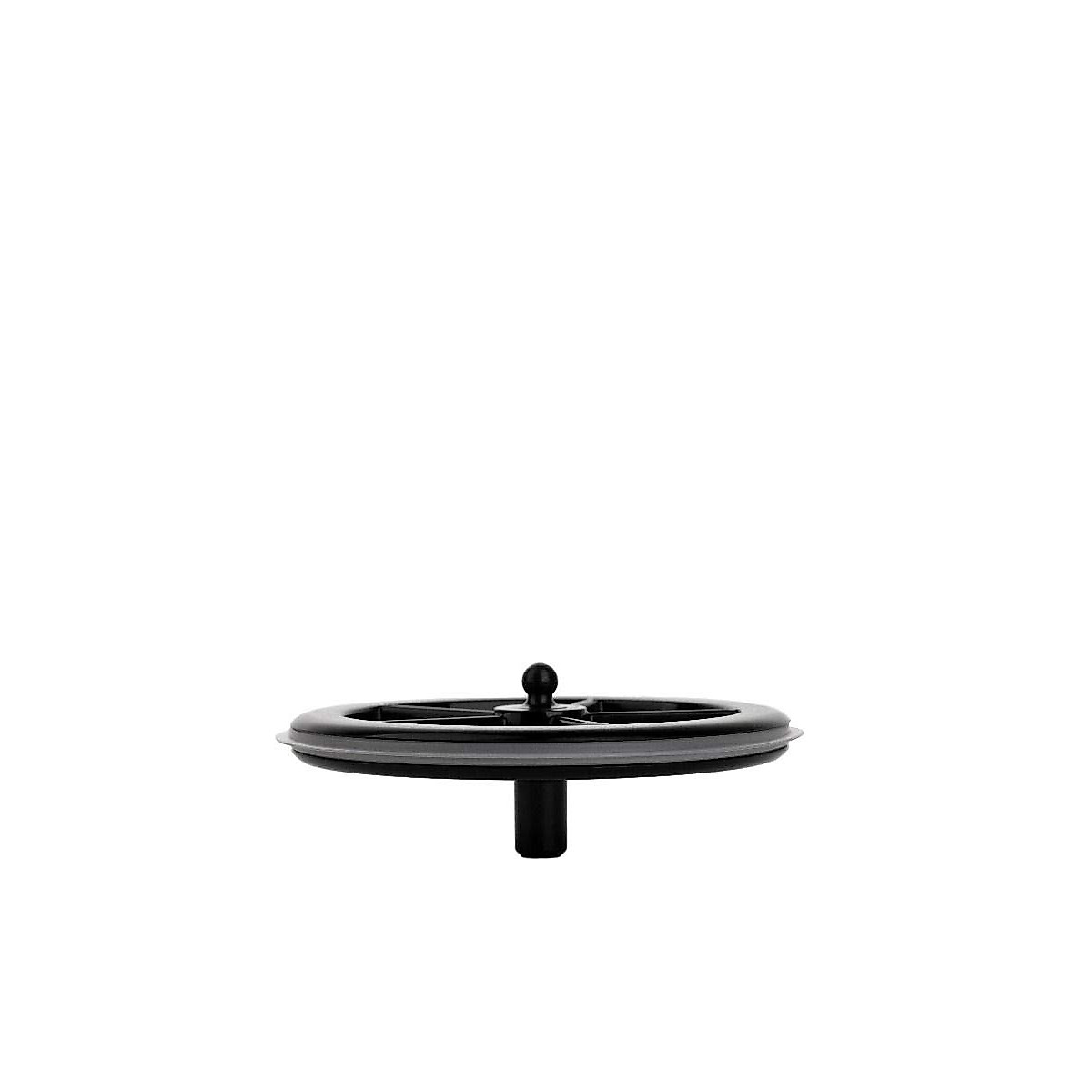 Bodum Spare Cross Plate Including Silicone Ring For Coffee Maker 4 Cup, 0.5 L, 17 Oz and 8 Cup, 1.0 L, 34 Oz, Black