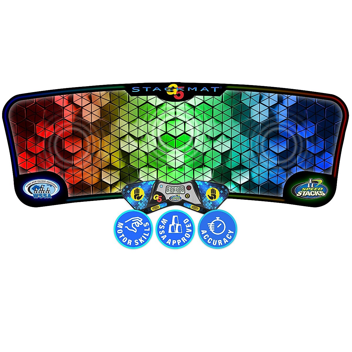 Speed Stacks | G5 Stackmat (Timer and Mat) | Accuracy to 0.001 seconds, batteries included | Endorsed by Sport Stacking and Cubing associations