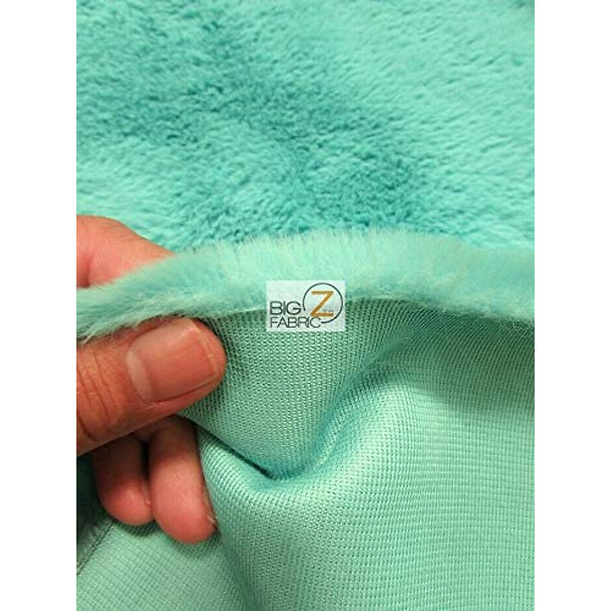 Beaver Shag Faux Fur Fabric Sold by The Yard DIY Coats Costumes Scarfs Rugs Accessories Fashion (Black)