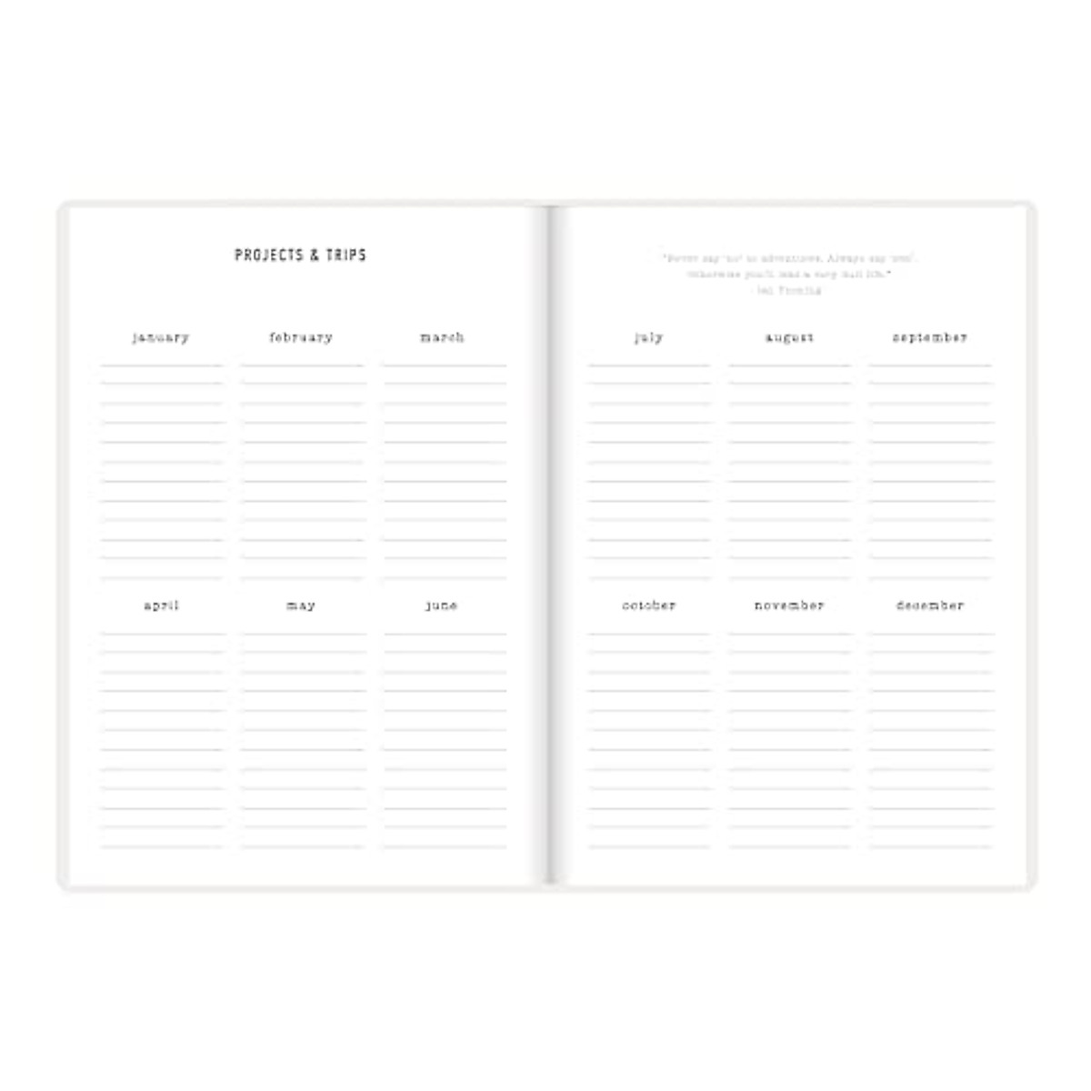Letts of London Inspire Weekly/Monthly Planner, 12 Months, January to December, 2024, A5 Size, 8.25" x 5.875", Multilingual, White (C082019-24)