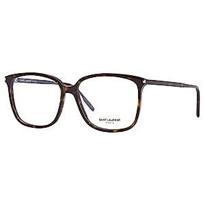 Saint Laurent SL453 002 Eyeglasses Women's Havana Full Rim Optical Frame 56mm