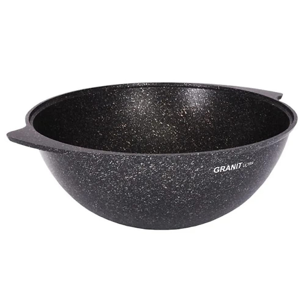 Aluminum Wok Kazan Cooking Pot Granit Ultra Non-Stick Kazan for Making Pilaf with Lid Camping Cookware Dutch Oven Kitchen Pot (6.3-qt. (6 L))