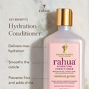 Rahua Hydration Hydrating Hair Conditioner, 9.3 Fl Oz, Moisturizing Organic Conditioner with Natural, Plant Based Derived Ingredients, Mango & Passion Fruit, Hair Care for Dry Hair, Frizz & Scalp Care