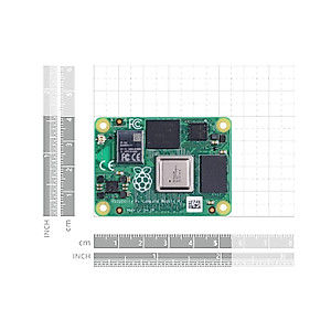RasTech Pi Compute Module 4 4GB RAM 8GB eMMC (CM4104008) Single Board 64-Bit 1.5GHZ Quad-Core Processor Bluetooth 5.0 Dual-Band WiFi for Networked Ai Core and More