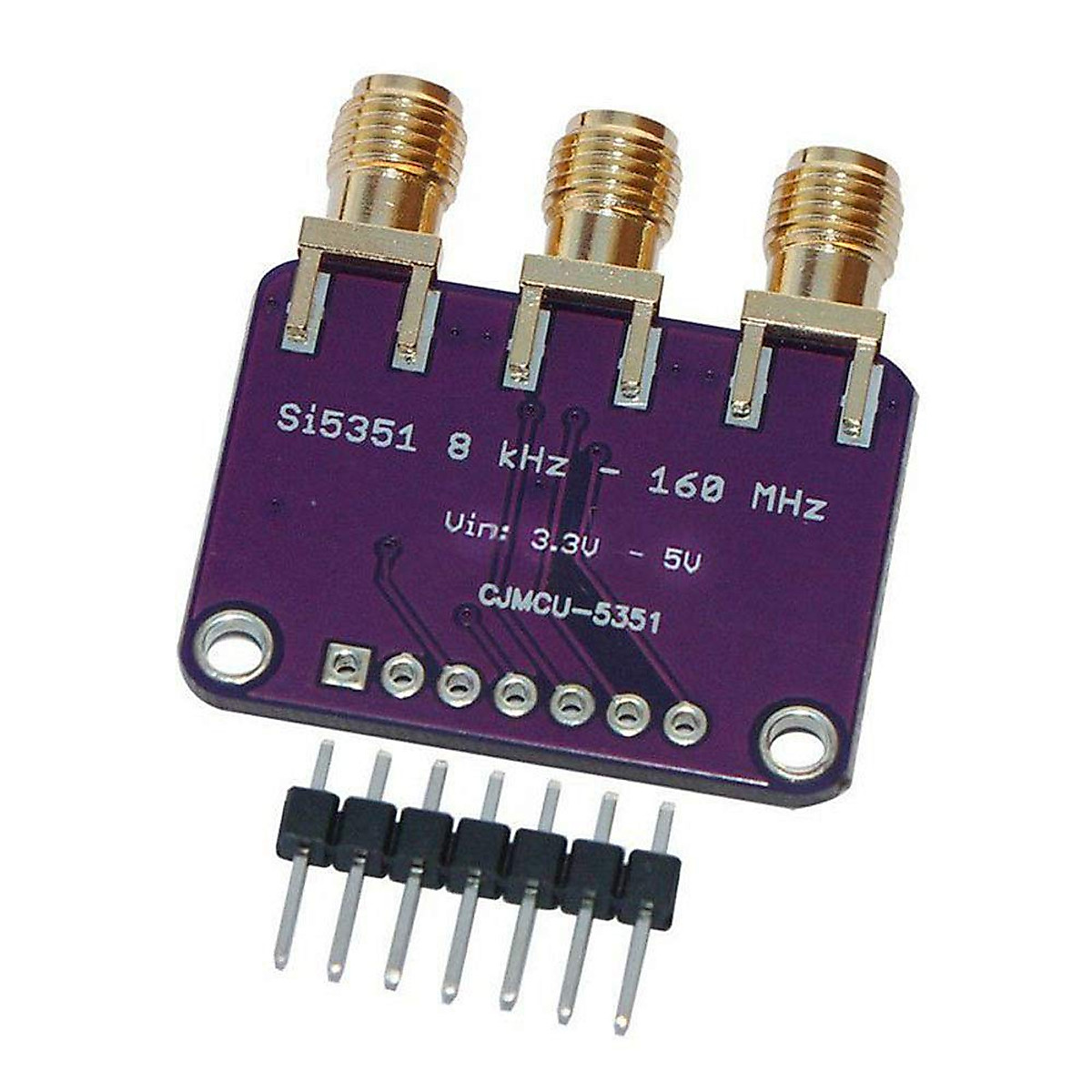 Gump's grocery Si5351A Signal Generator Clock Breakout Board 3.3/5V 25MHz 8~160MHz for Arduino
